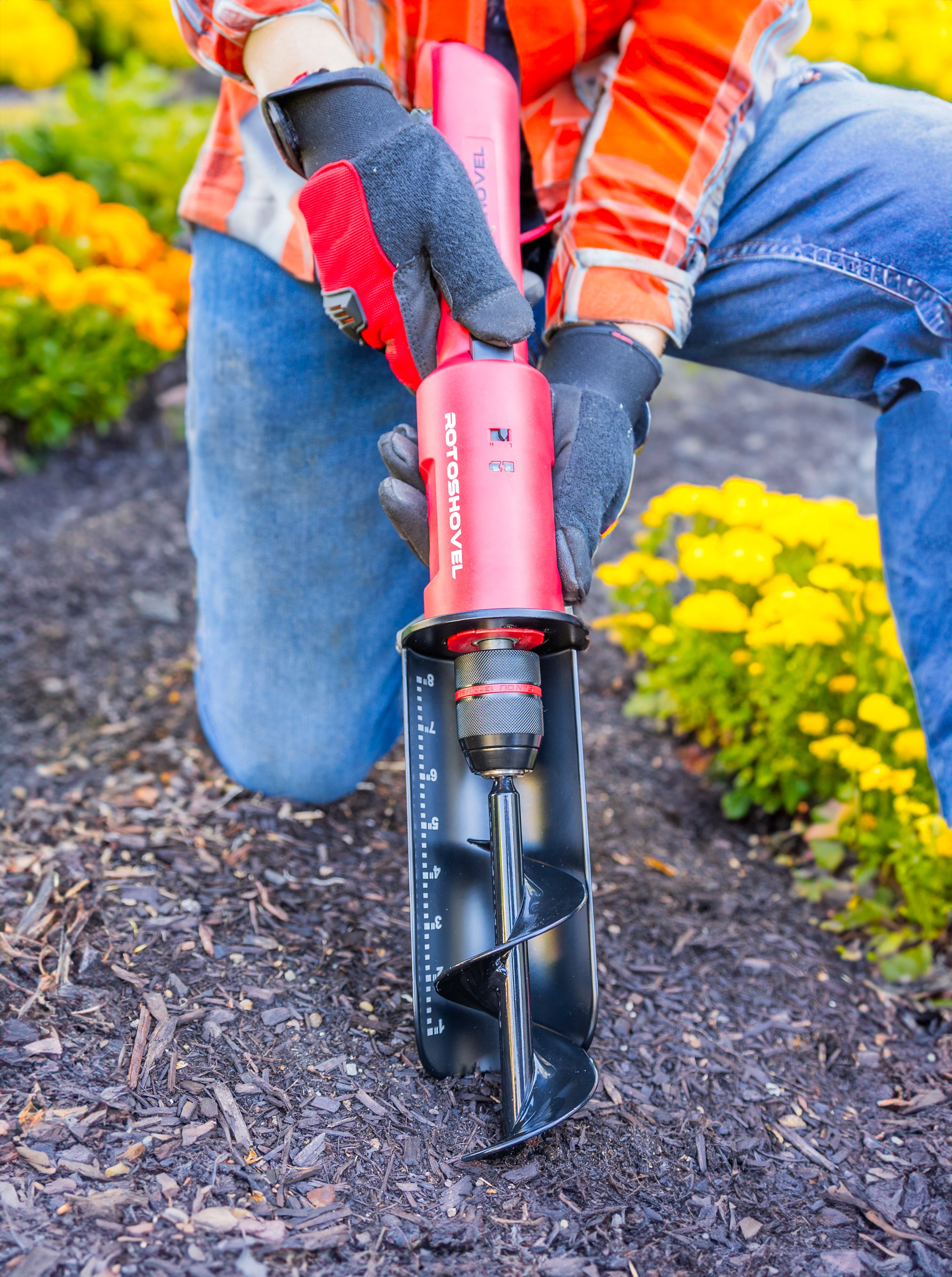 Rotoshovel - 5X Torque Handheld Automatic Shovel with Brushless Motor